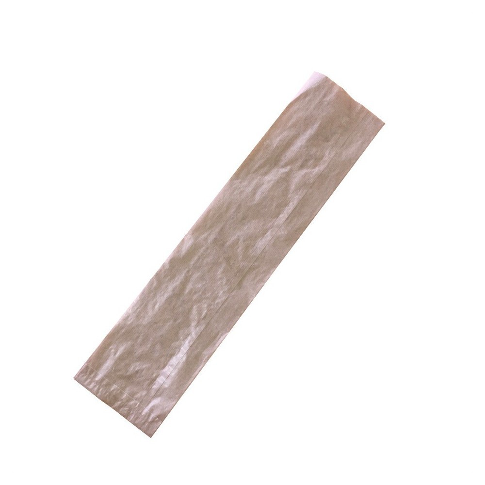 Bolsa de Papel Kraft para 2 barras de pan 11+7x52cm. Caja 1000uds.